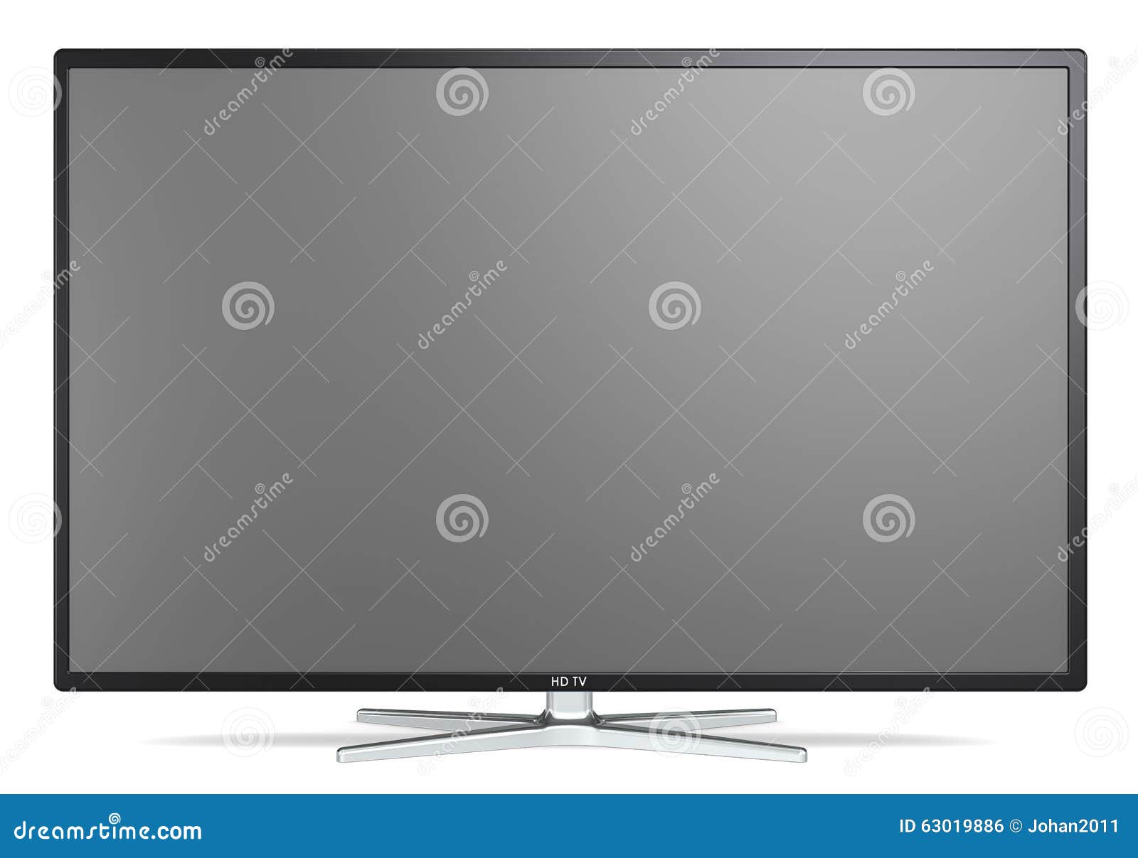 Schermo della TV illustrazione di stock. Illustrazione di grande - 63019886