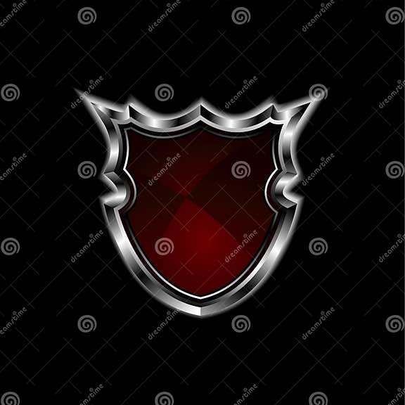 Schermo rosso illustrazione vettoriale. Illustrazione di emblema - 11769835