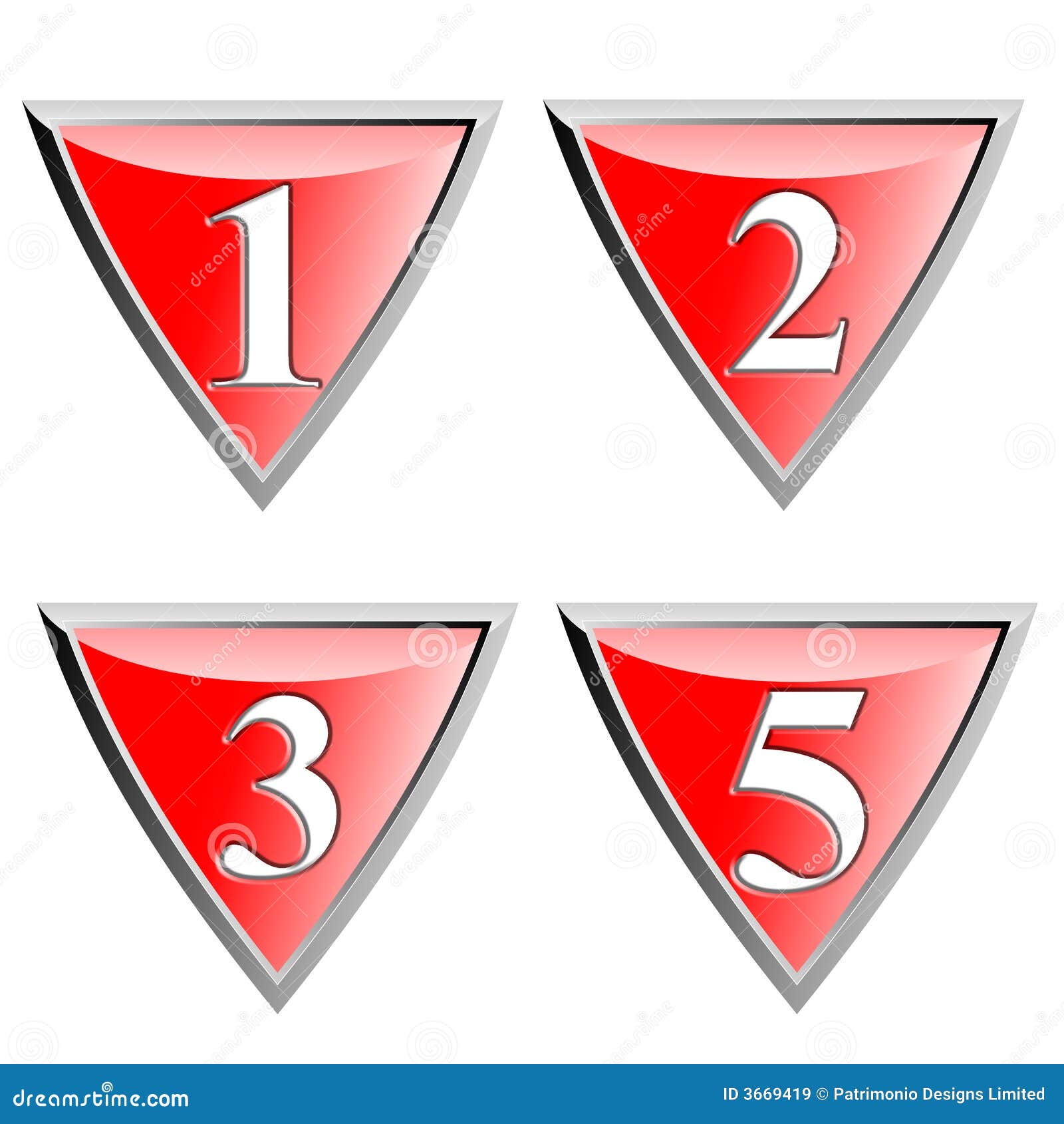 Schermo rosso con i numeri illustrazione di stock. Illustrazione di ...