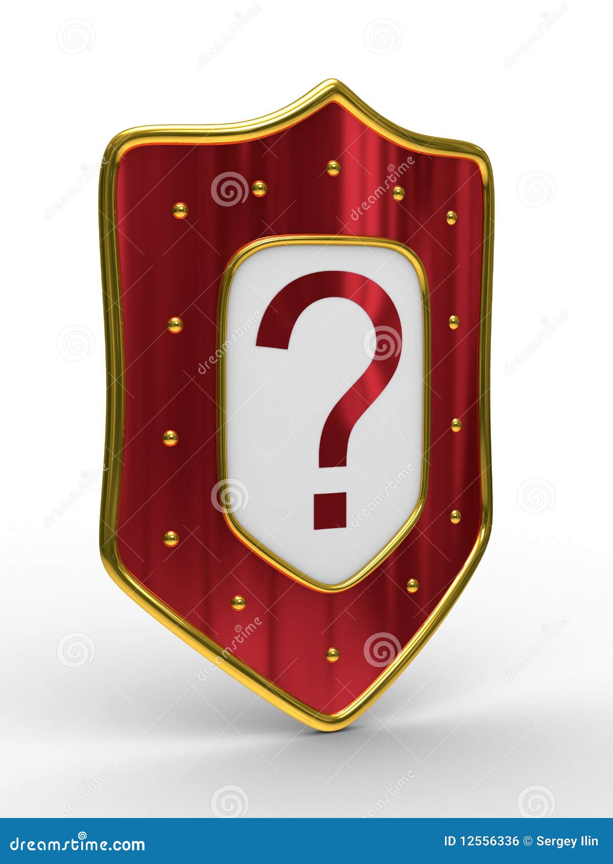 Schermo Rosso Su Priorità Bassa Bianca Illustrazione di Stock ...