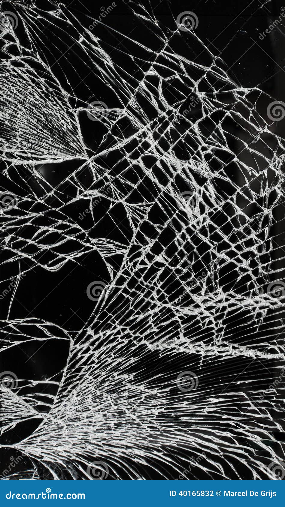 Schermo Rotto Dello Smartphone Fotografia Stock - Immagine di ...