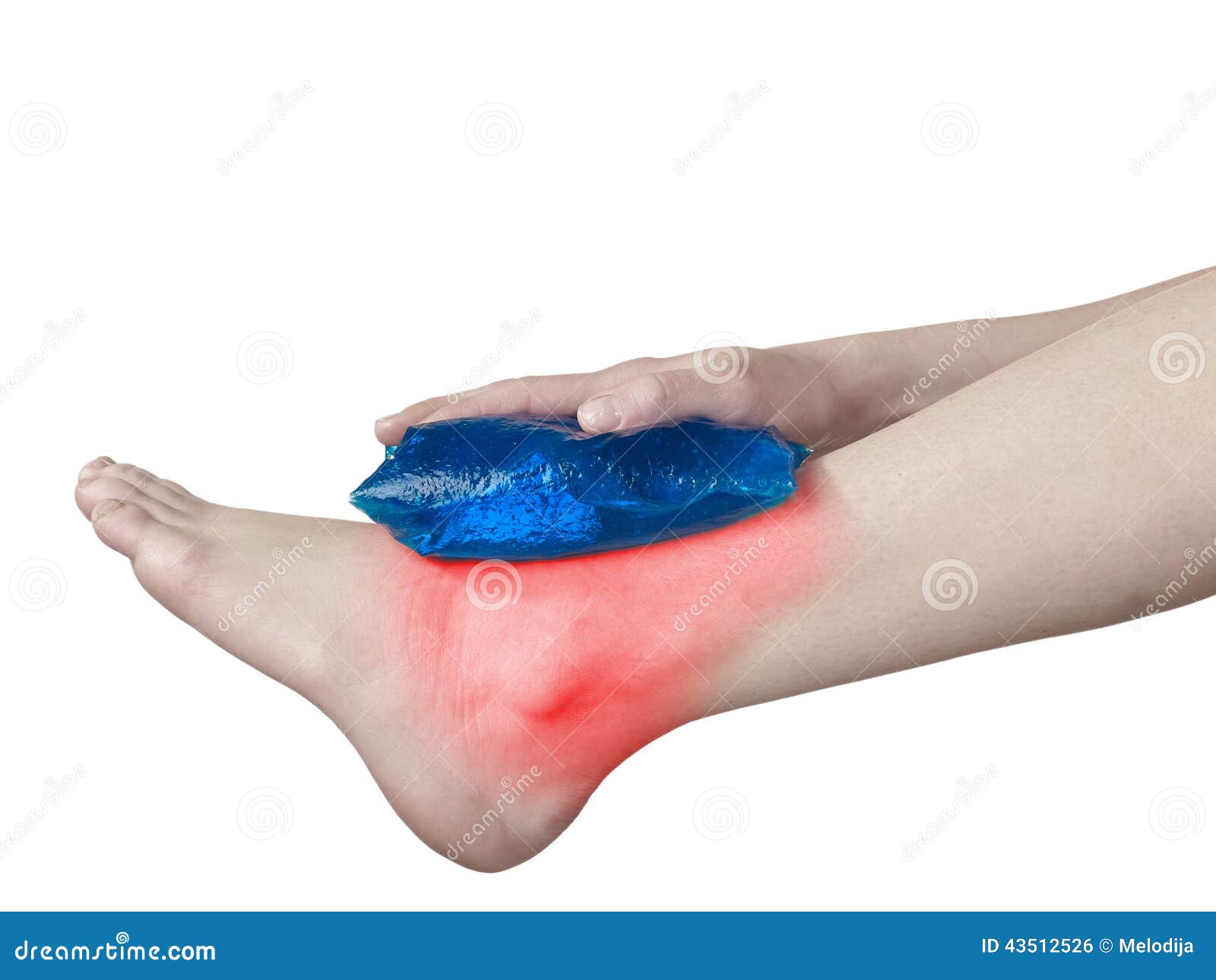 Scherpe pijn in enkel stock foto. Image of geneeskunde - 43512526