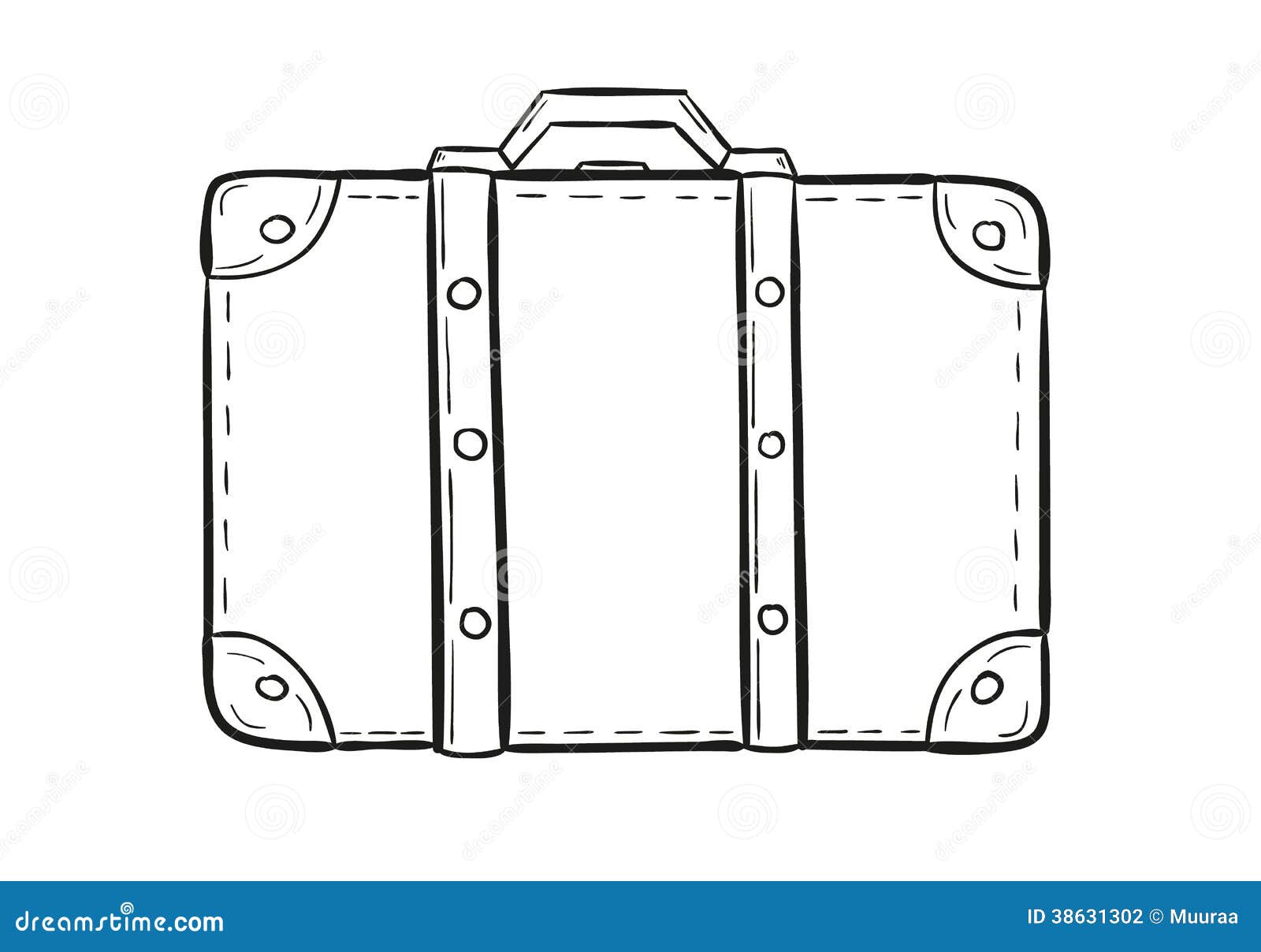 Reisekoffer Malvorlage – Deutsche Tapeten