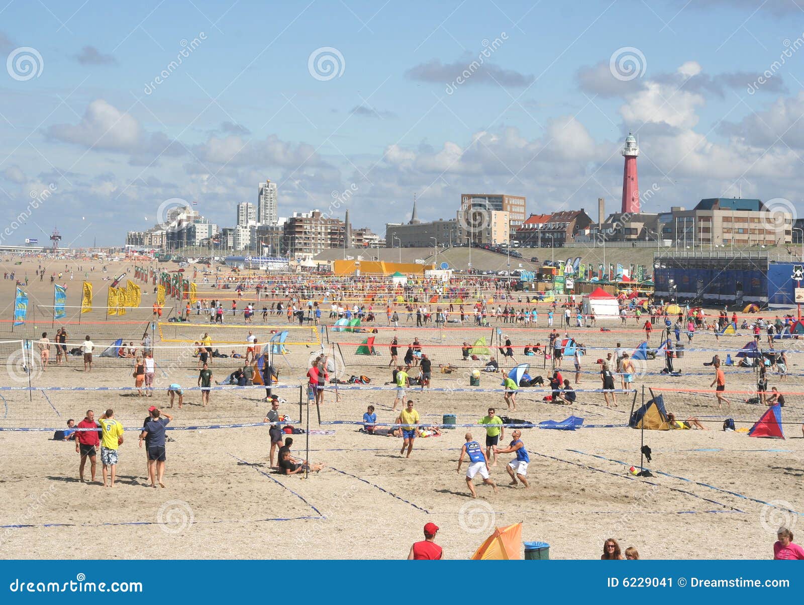 Scheveningen Beach Volleyball Editorial Photo - Image of women ...