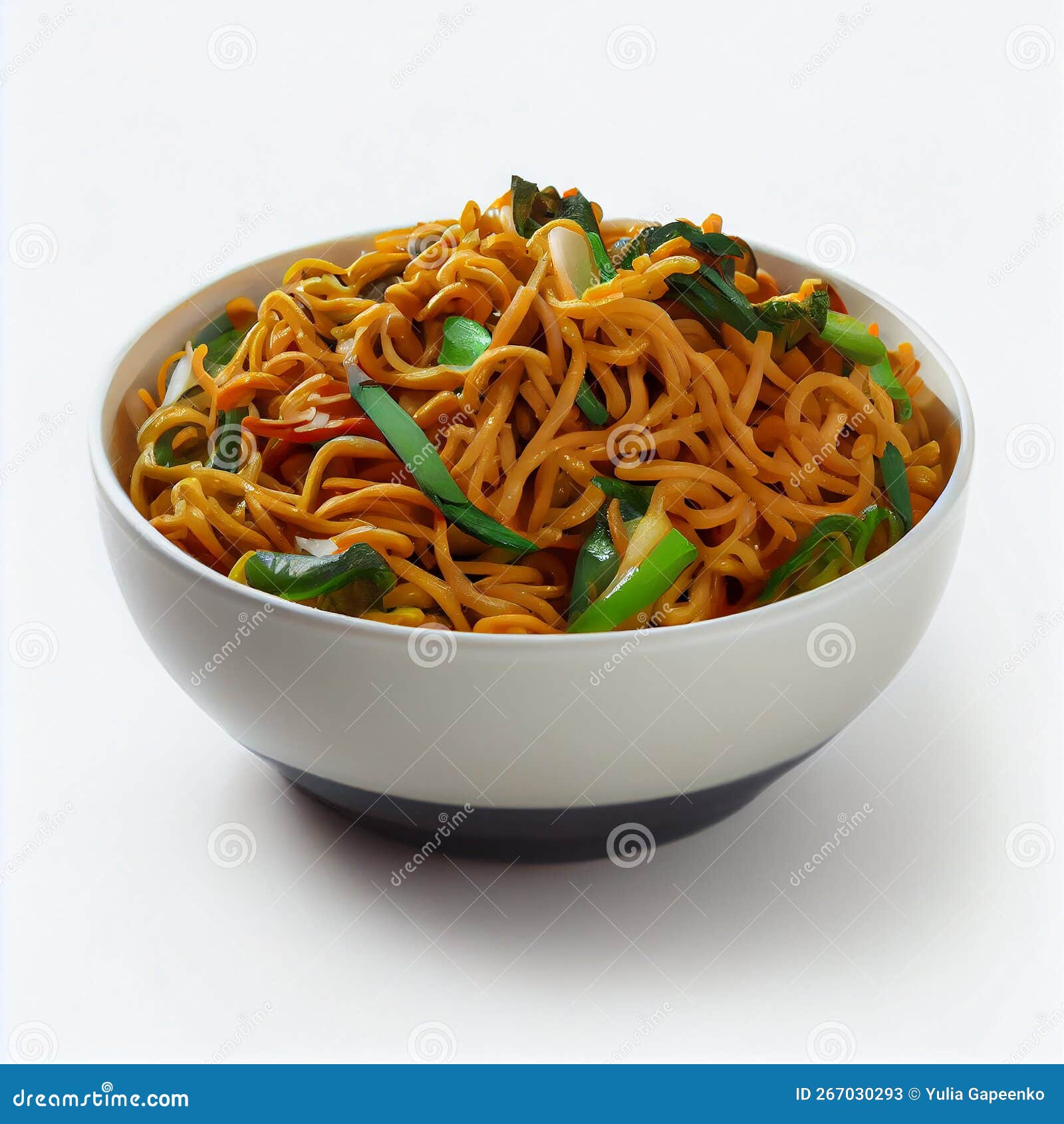 Schezwan Noodles Or Vegetable Hakka Noodles Or Chow Mein Is A Popular ...