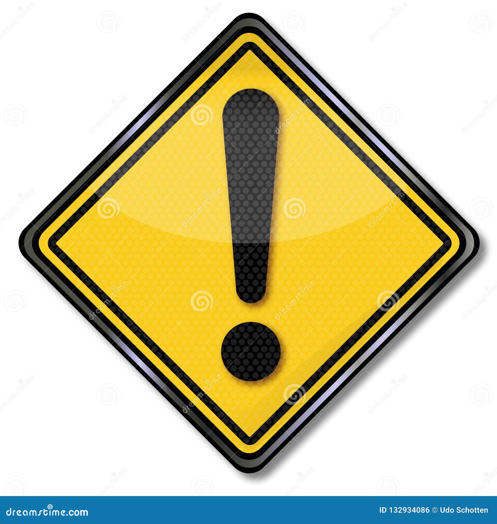 Yellow Call and Exclamation Mark Stock Vector - Illustration of ...