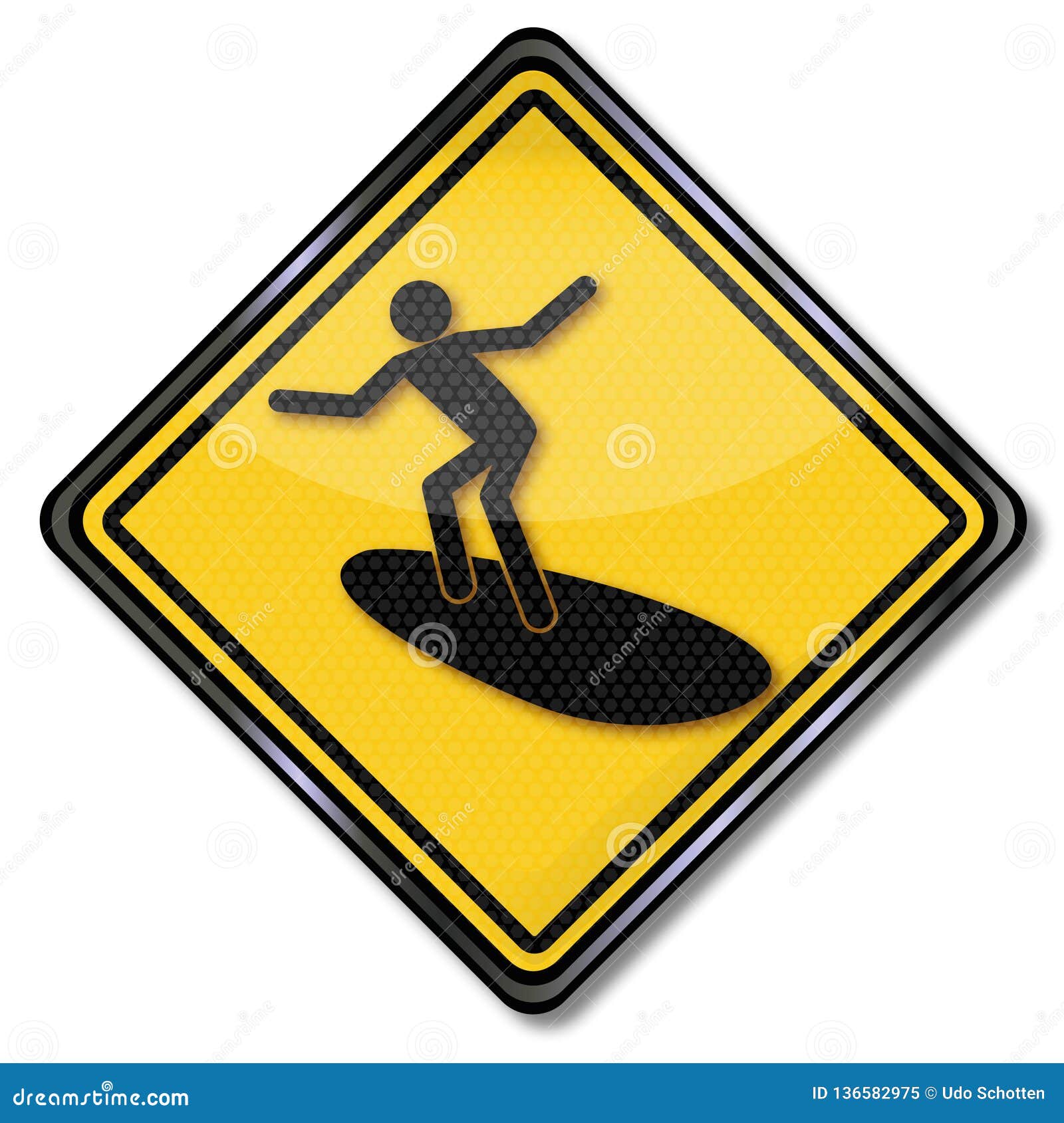 Sign surfer and surfing stock vector. Illustration of california ...