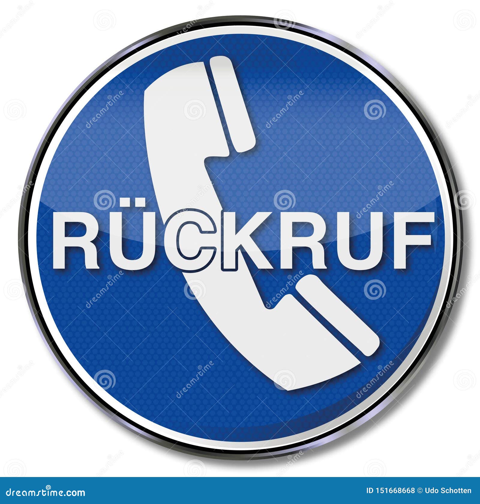 Sign with a recall stock vector. Illustration of back - 151668668