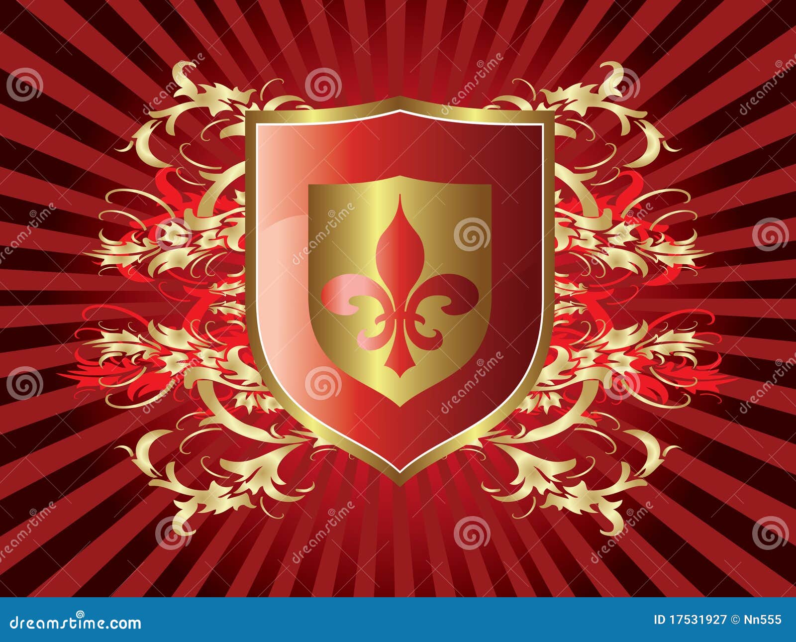 Schild enblem vector illustratie. Illustration of geschiedenis - 17531927