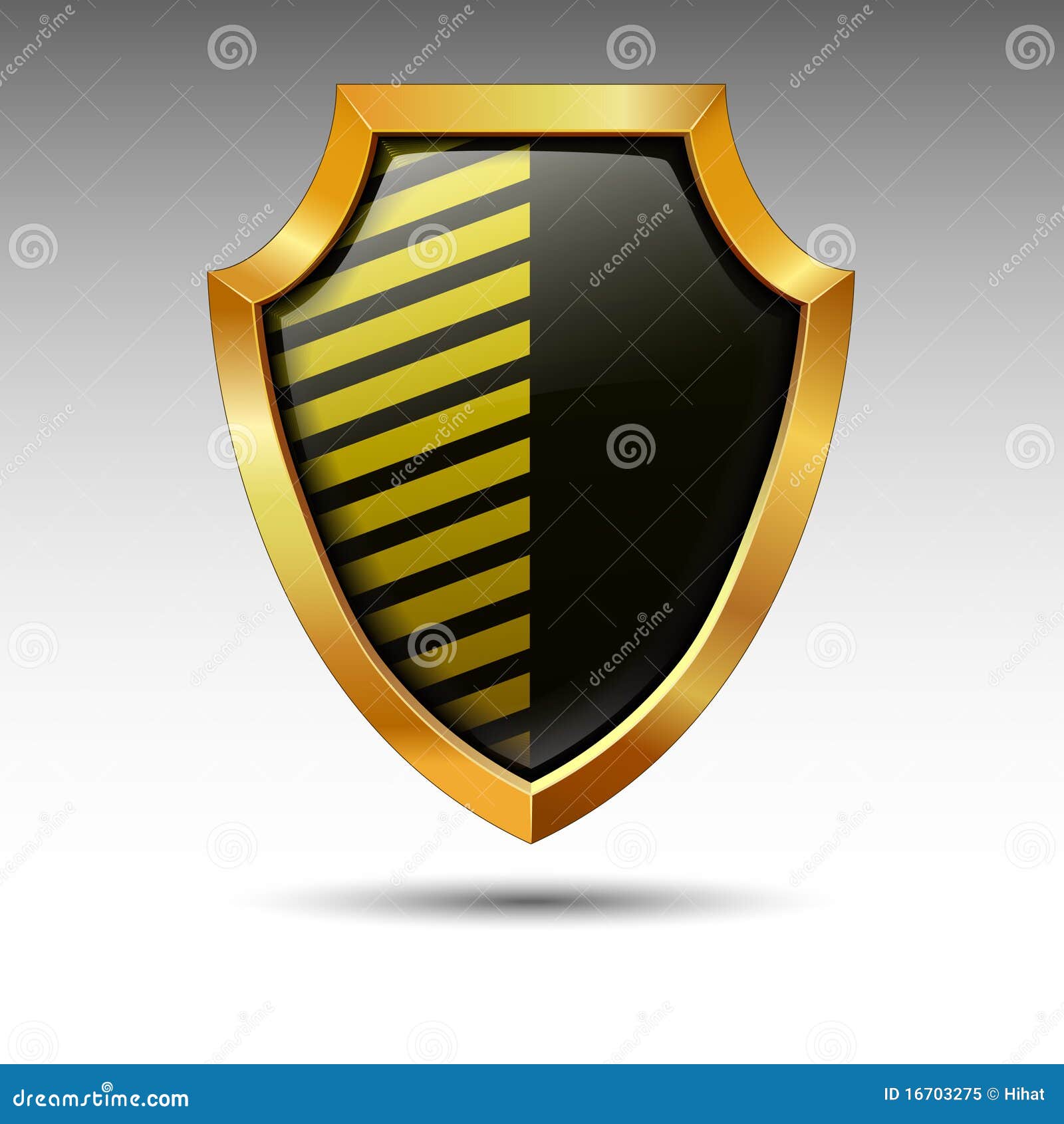 Schild. Vector. vector illustratie. Illustration of zilver - 16703275