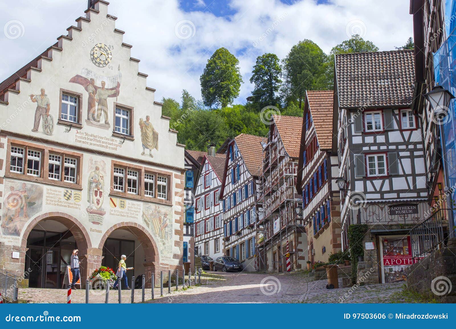 Schiltach Im Schwarzwald, Deutschland Redaktionelles Foto - Bild von ...