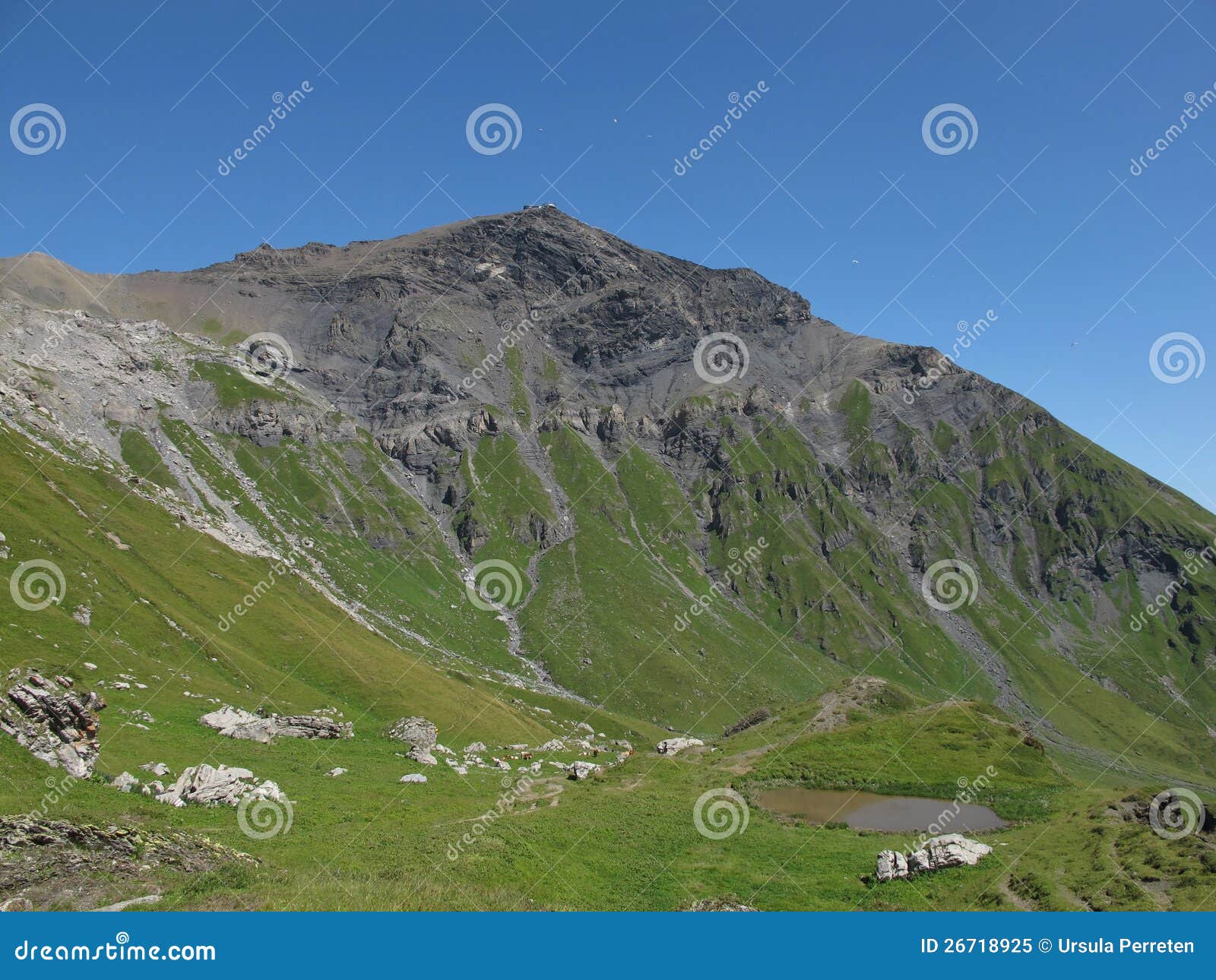 Schilthorn stock image. Image of scenic, destination - 26718925