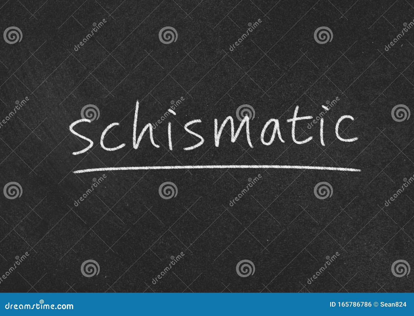 Schismatic stock photo. Image of blackboard, schismatic - 165786786