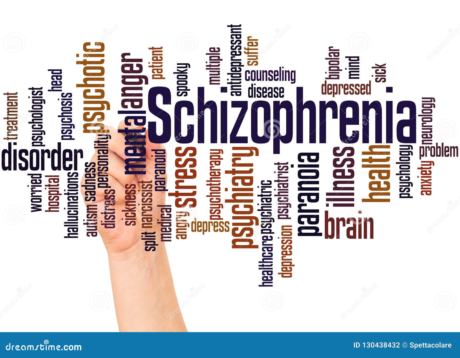 Schizophrenia Word With Question Mark Symbol Royalty-Free Stock Image ...