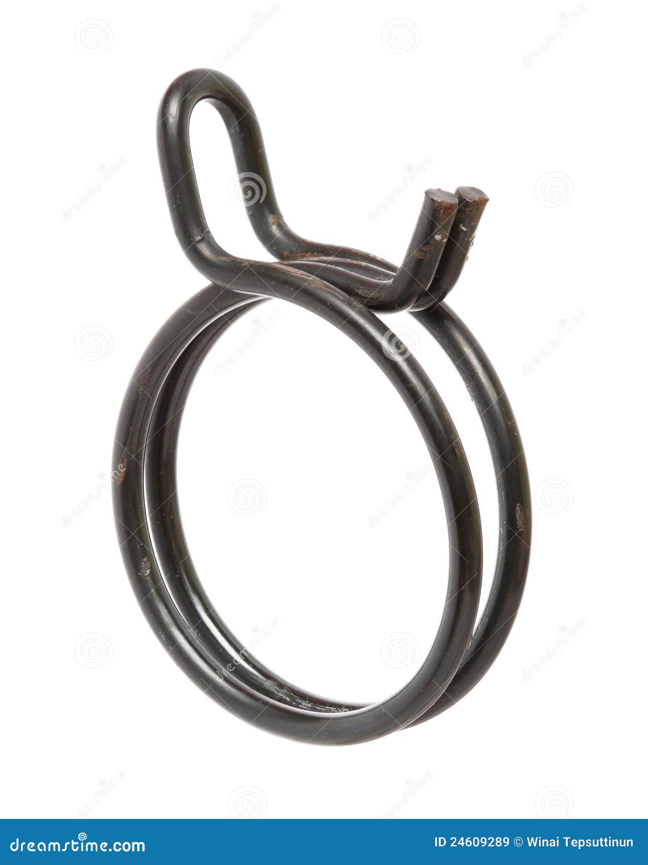 Schlauchklemme stockbild. Bild von arbeit, klempner, wasser - 24609289