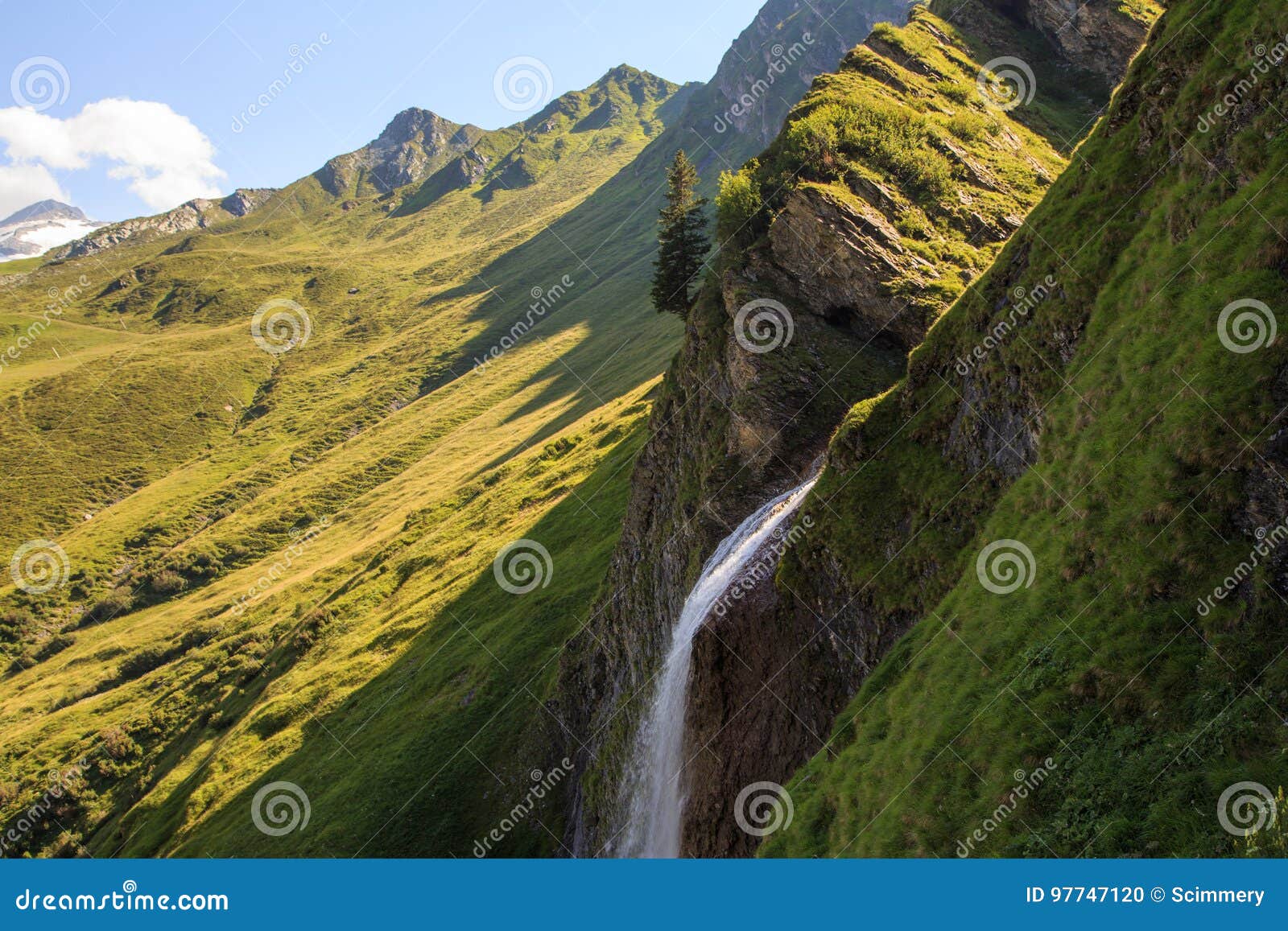 Schleierfall Cascade in Tux Tyrol Stock Photo - Image of river, joch ...