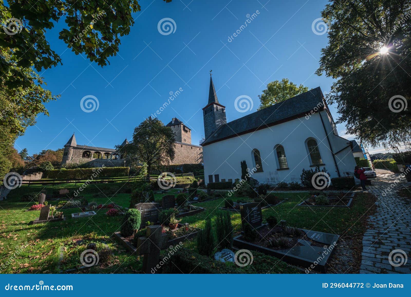 Schloss Burg Castle in Solingen Western Germany Stock Photo - Image of ...