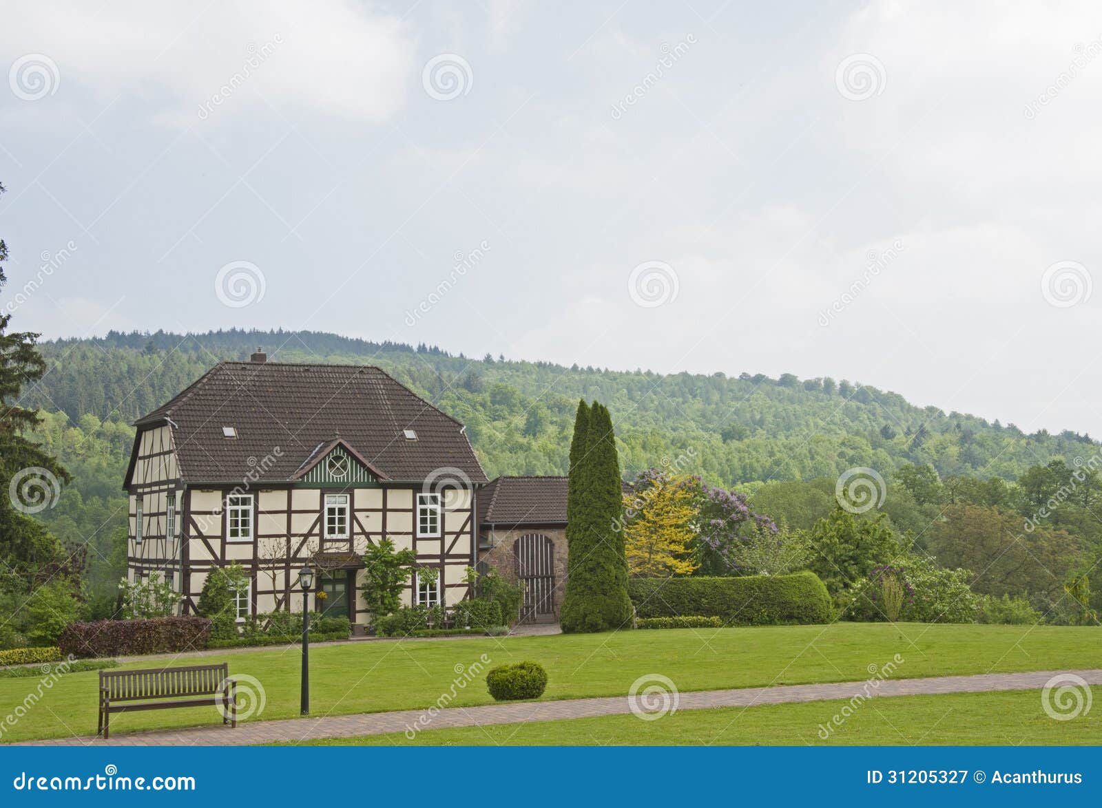 Schlosspark stock image. Image of culture, panorama, nature - 31205327