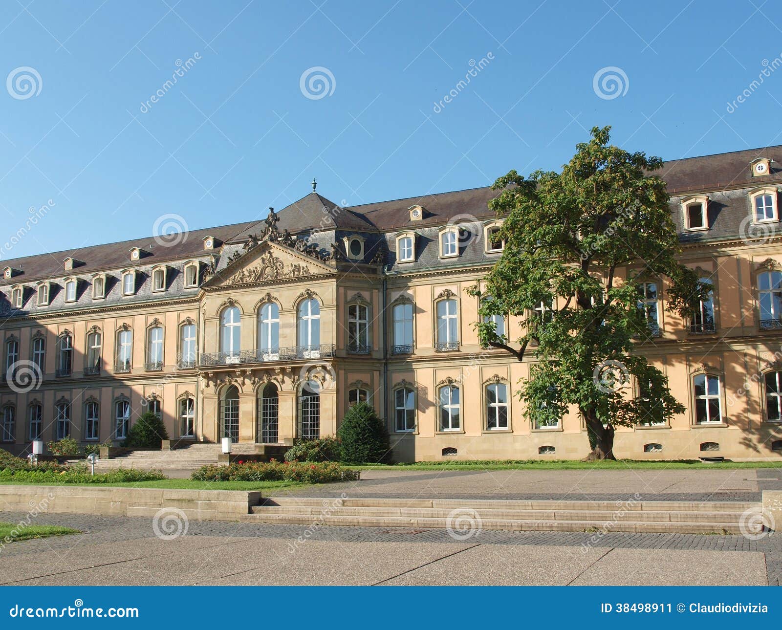 Schlossplatz (Castle Square), Stuttgart Stock Image - Image of germany ...