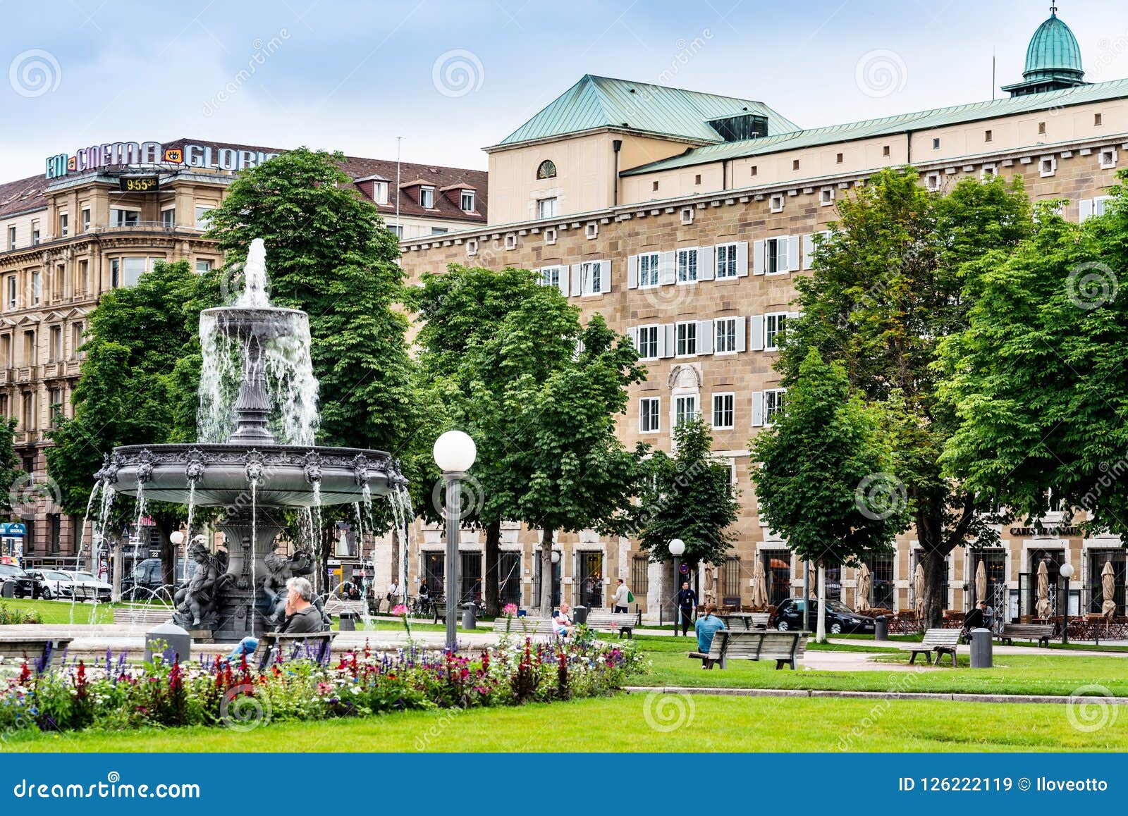 Schlossplatz is the Largest Square in the Center of Stuttgart, GERMANY ...