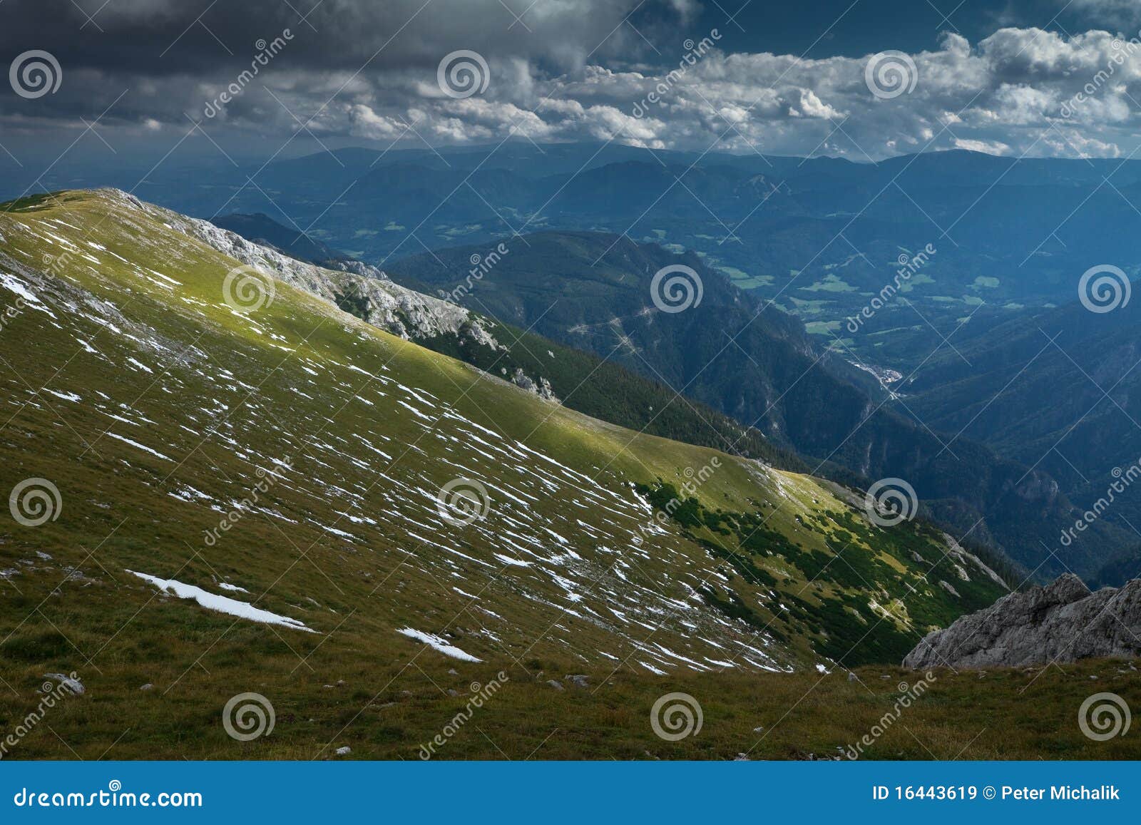 Schneeberg in Austrian Alps Stock Image - Image of mountains, table ...