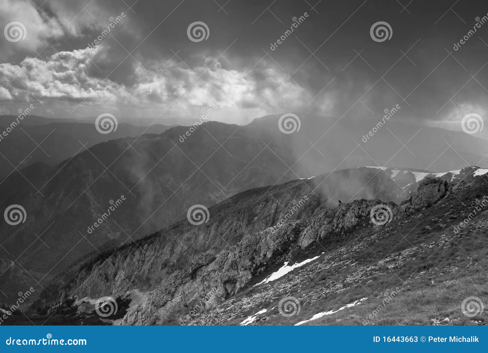 Schneeberg in Austrian Alps Stock Image - Image of table, land: 16443663