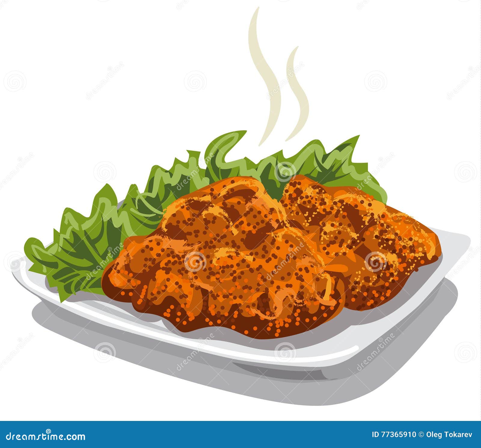 Schnitzel Stock Illustrations – 222 Schnitzel Stock Illustrations ...