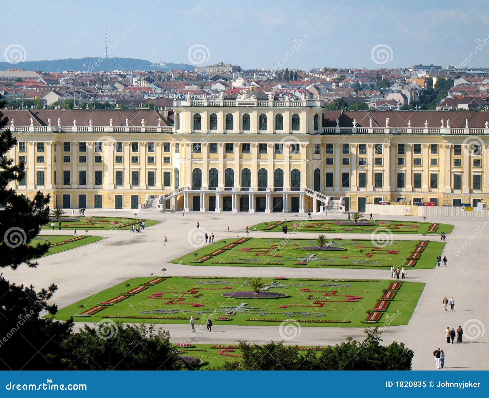 Schoenbrunn, Vienna editorial image. Image of vienna, historic - 1820835