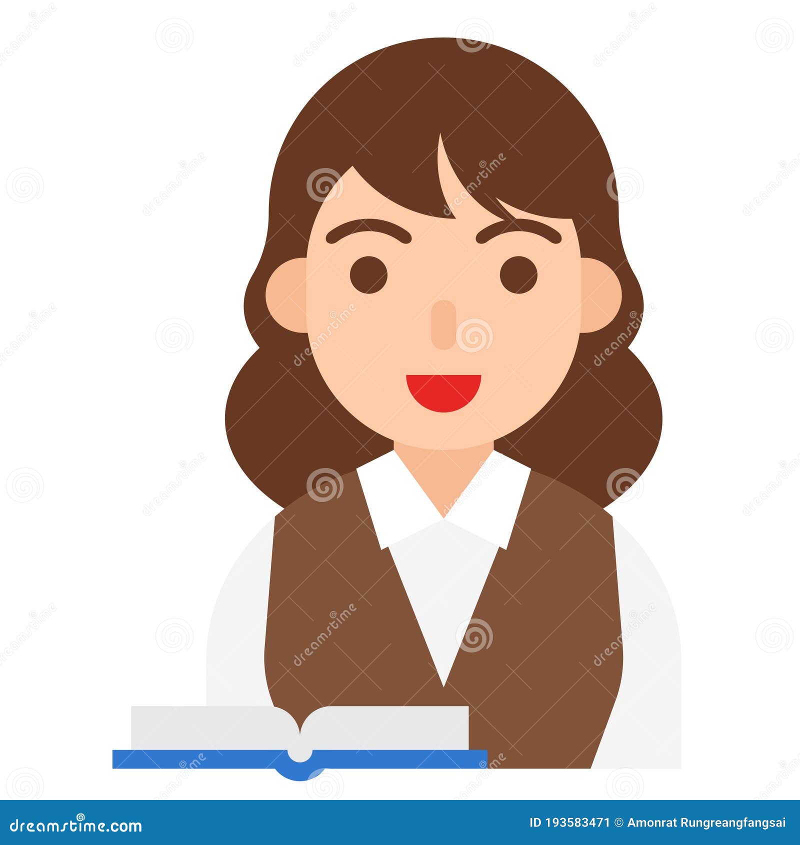 Scholar Icon On White Background. Simple Element Illustration From ...