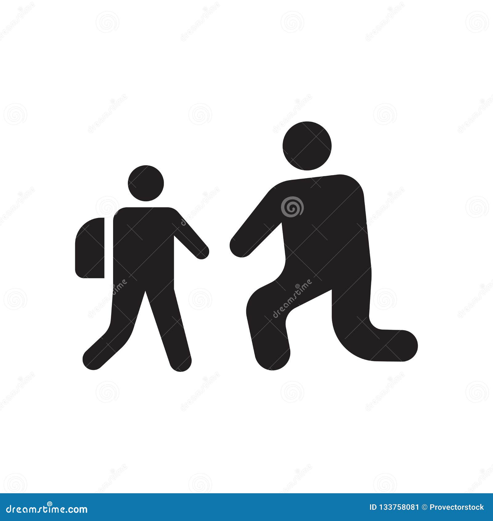 Scholar Icon Vector Sign and Symbol Isolated on White Background ...