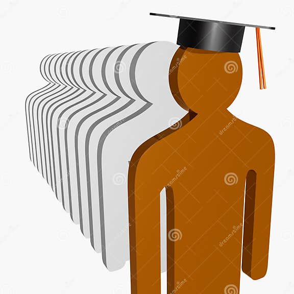 Scholar leader stock illustration. Illustration of smart - 14089030