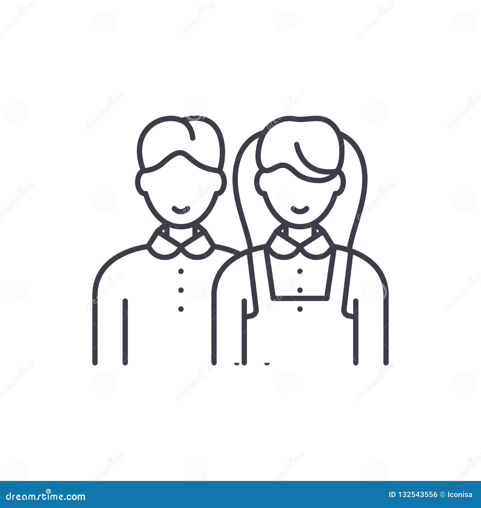 Linear Scholar Icon From Education Outline Collection. Thin Line ...