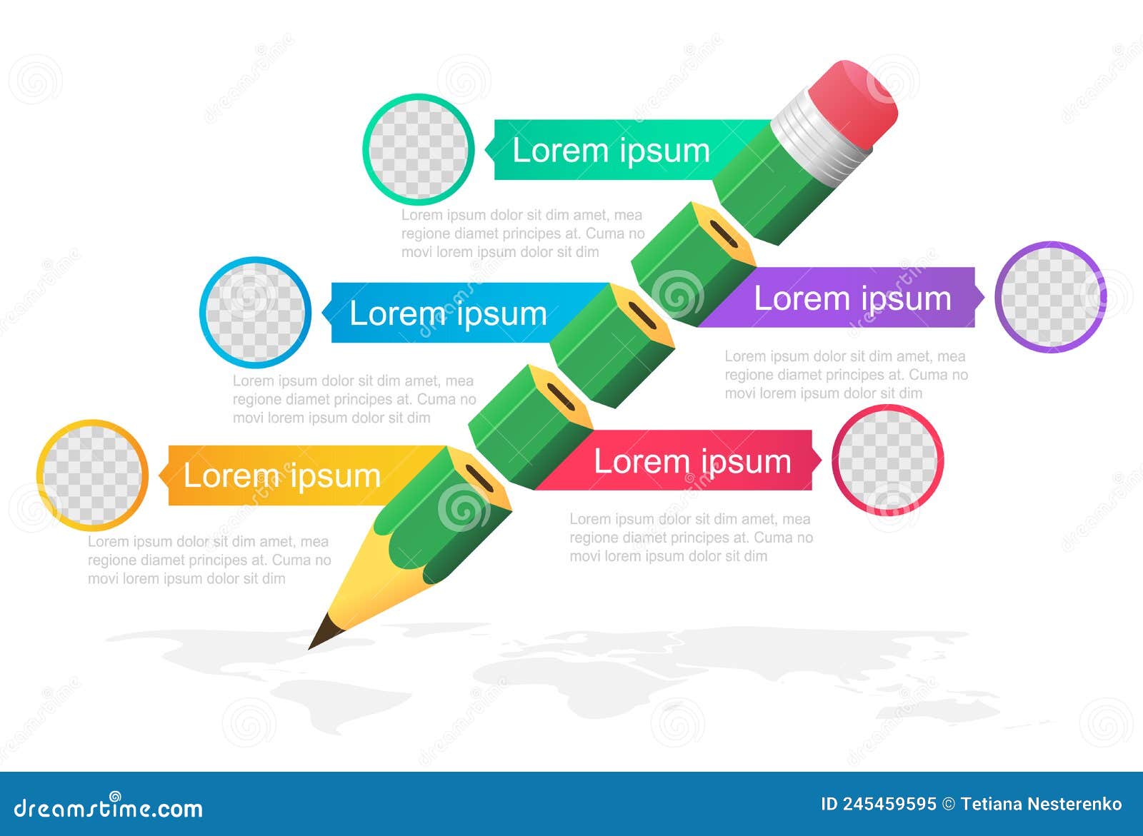 Scholarship and Grants Infographic Chart Design Template Stock Vector ...