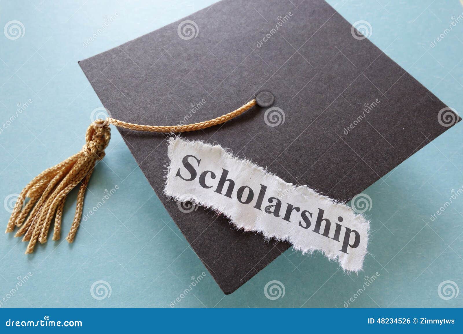 Scholarship stock photo. Image of graduation, note, education - 48234526