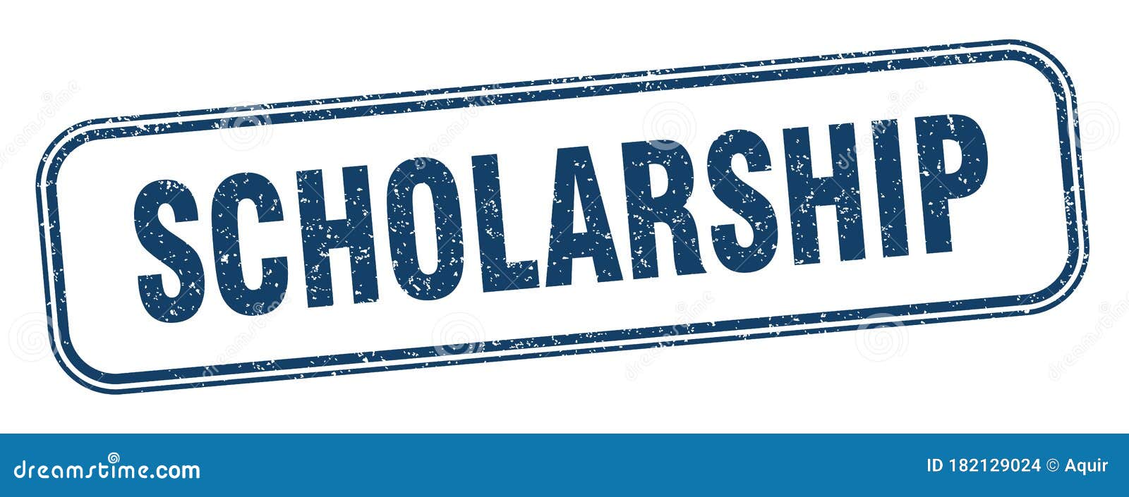 Scholarship Stamp. Scholarship Square Grunge Sign Stock Vector ...