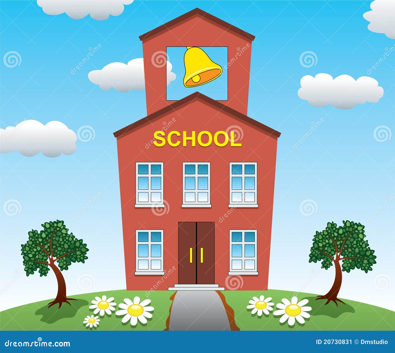Animated Schoolhouse