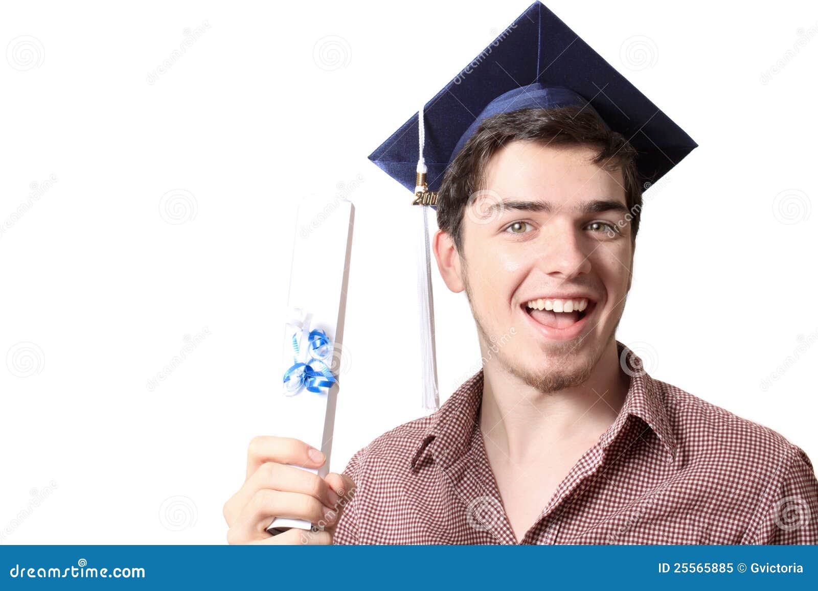 School-Absolvent stockbild. Bild von kaukasisch, absolvent - 25565885