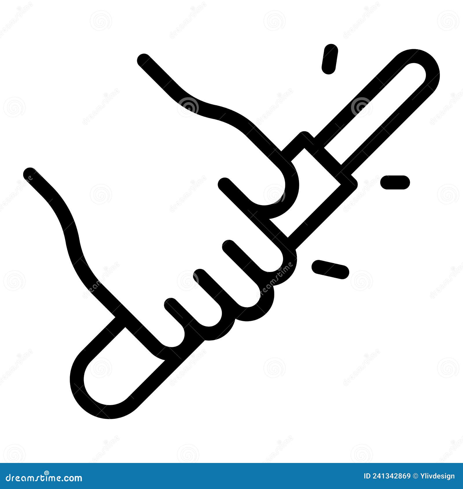 School Abuse Icon Outline Vector. Bad Children Stock Vector ...