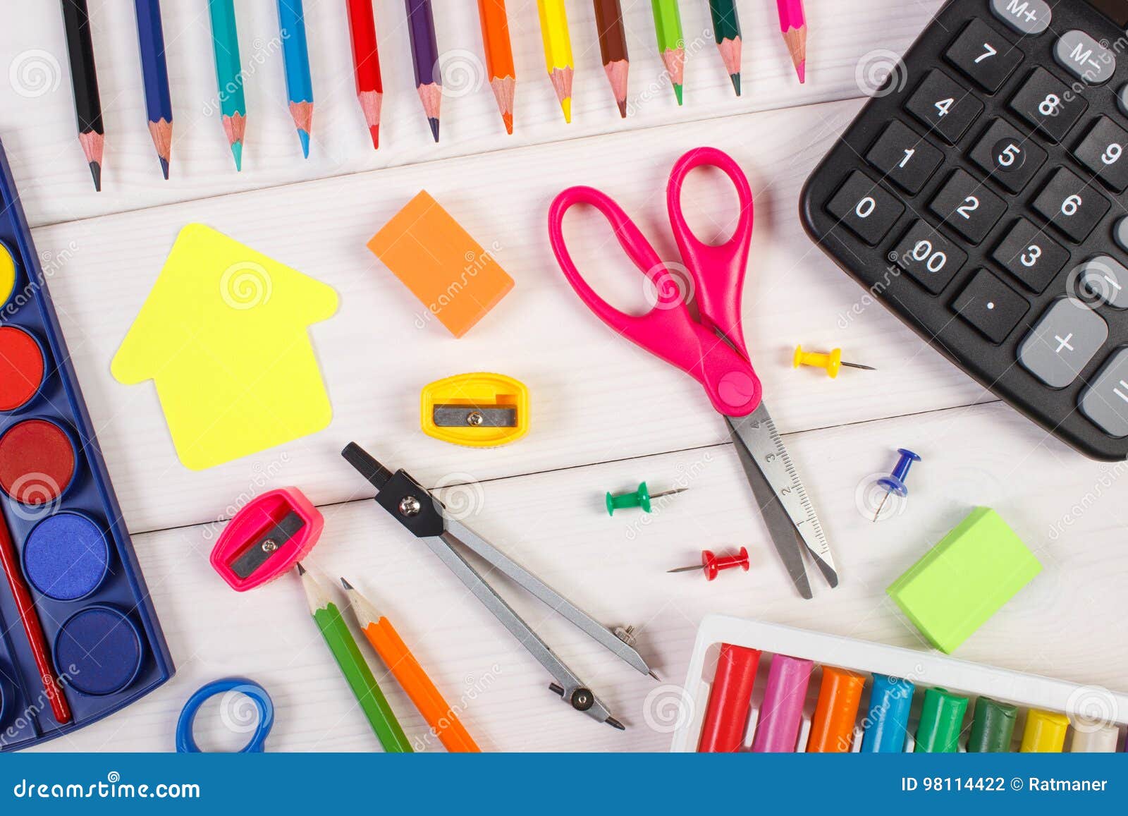 School Accessories for Learning and Teaching on White Boards, Back To ...