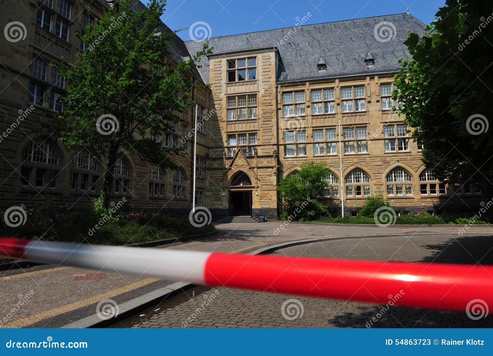 School after amok run stock image. Image of infectious - 54863723