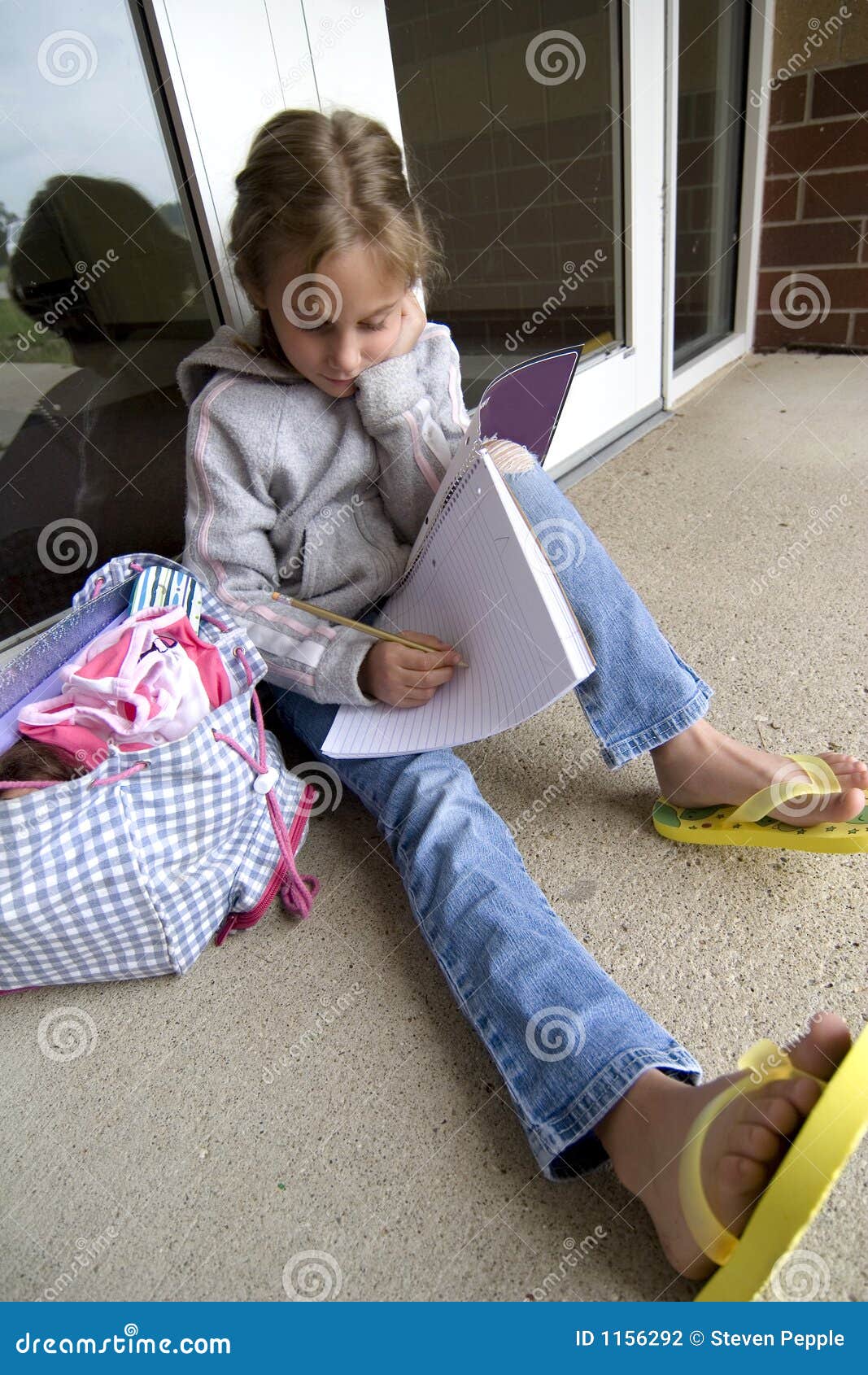 School assignment stock photo. Image of playground, homework - 1156292