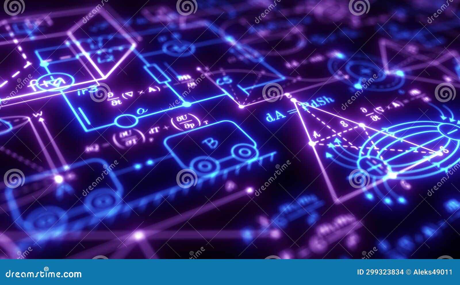 School Background In Physics And Mathematics .Formulas And Drawings ...