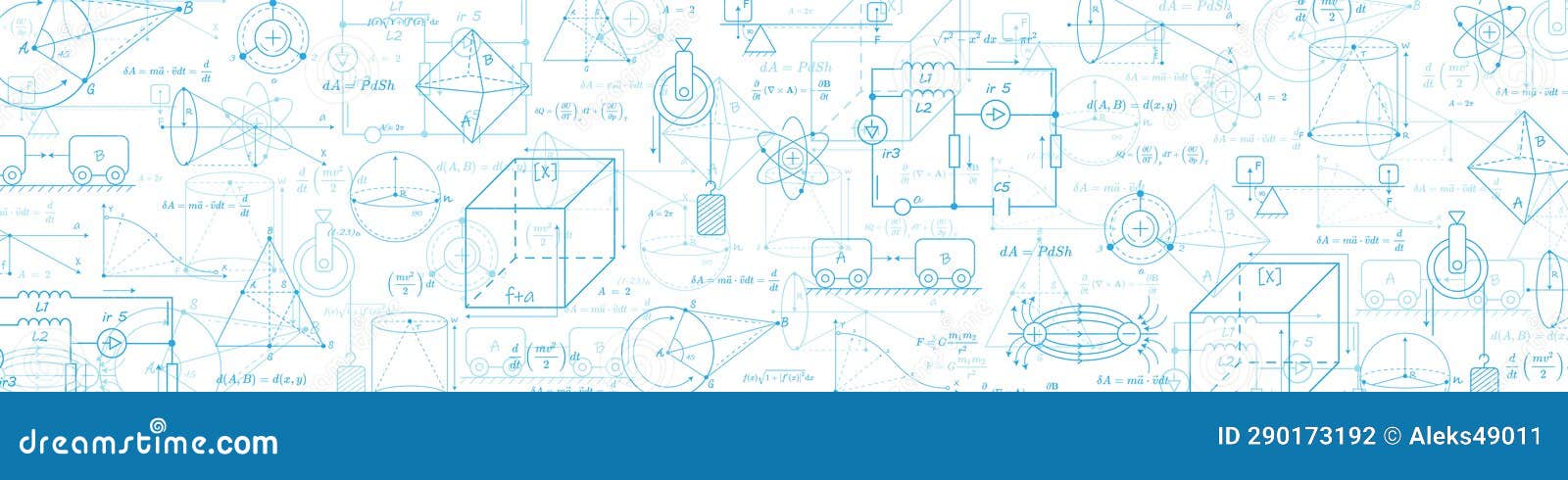 School Background in Physics and Mathematics .Formulas and Drawings ...