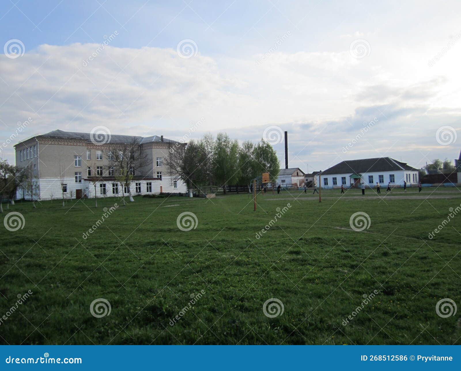School stock photo. Image of hoop, windows, natural - 268512586