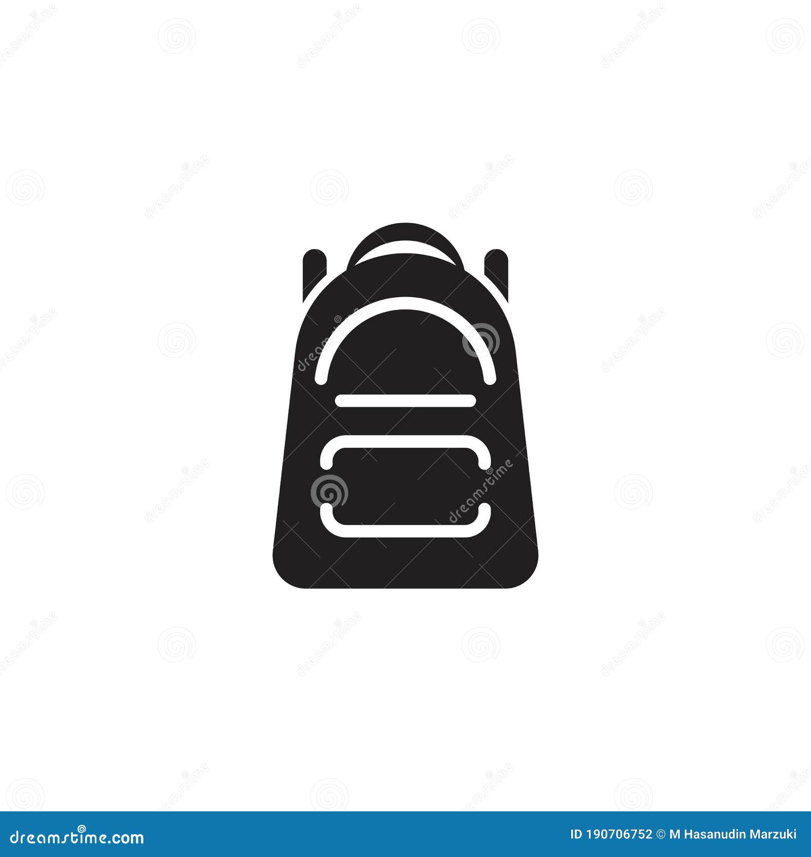 School bag logo stock vector. Illustration of children - 190706752