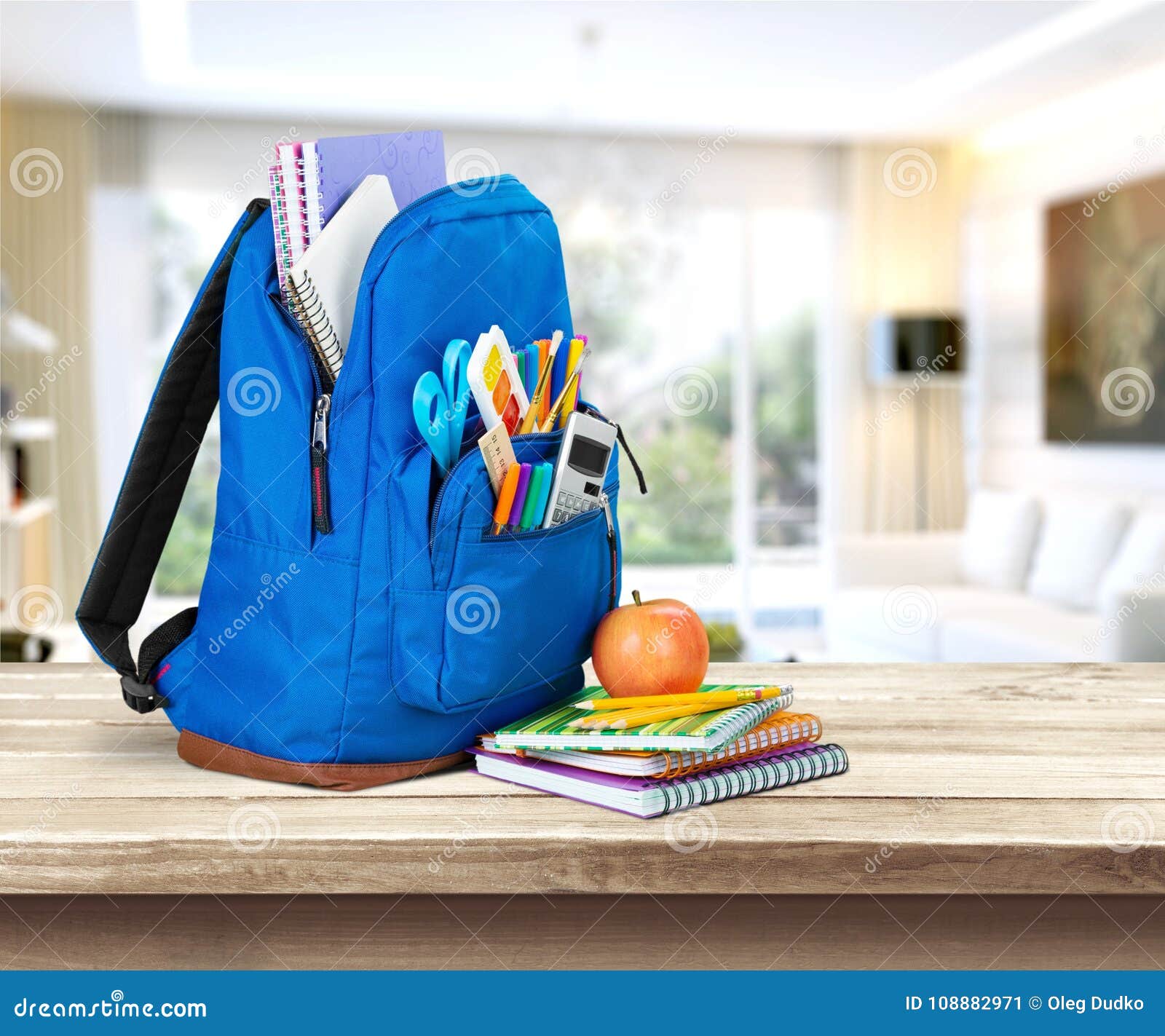 School bag stock image. Image of school, children, pack - 108882971