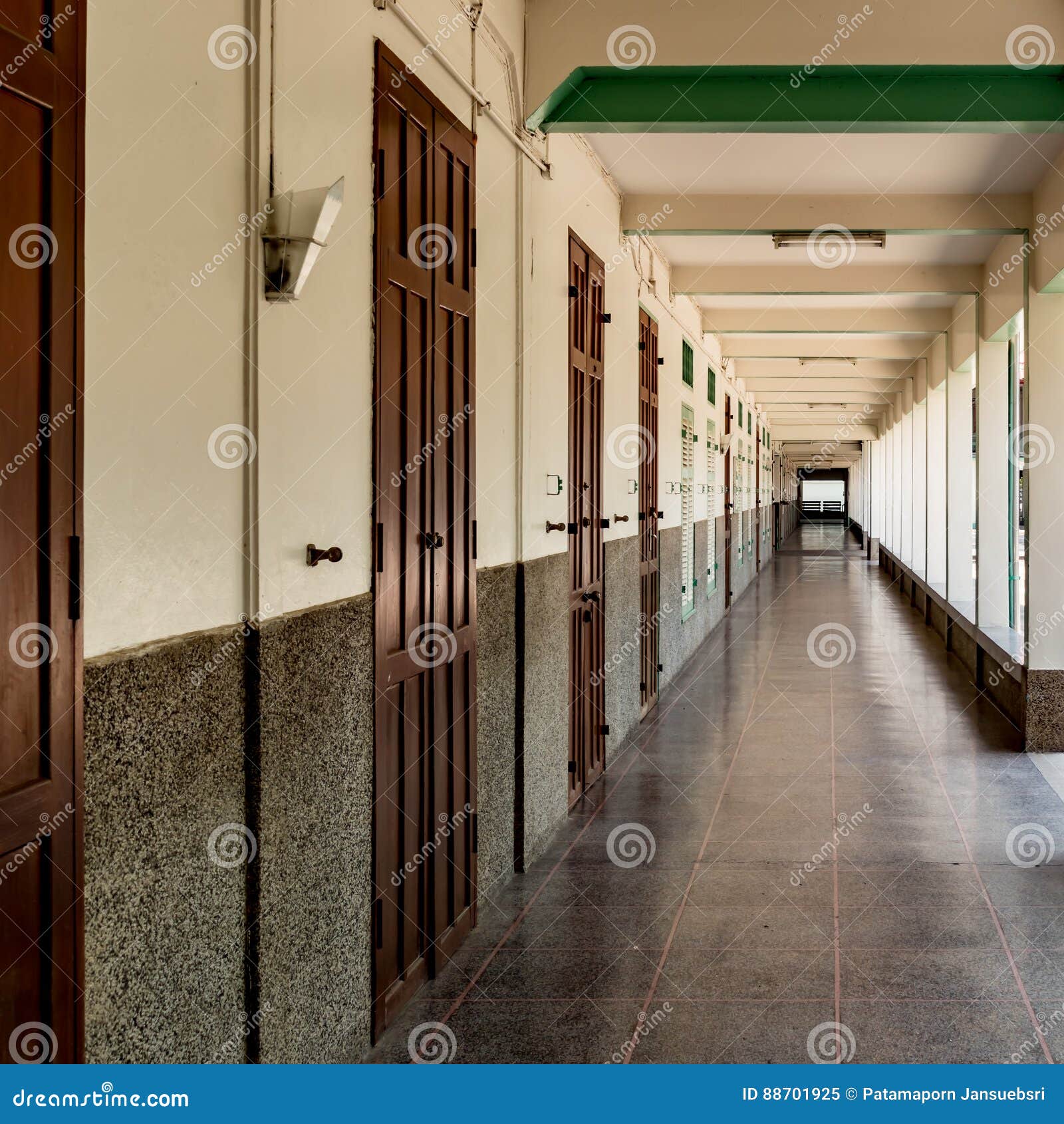 School balcony stock image. Image of interior, teach - 88701925