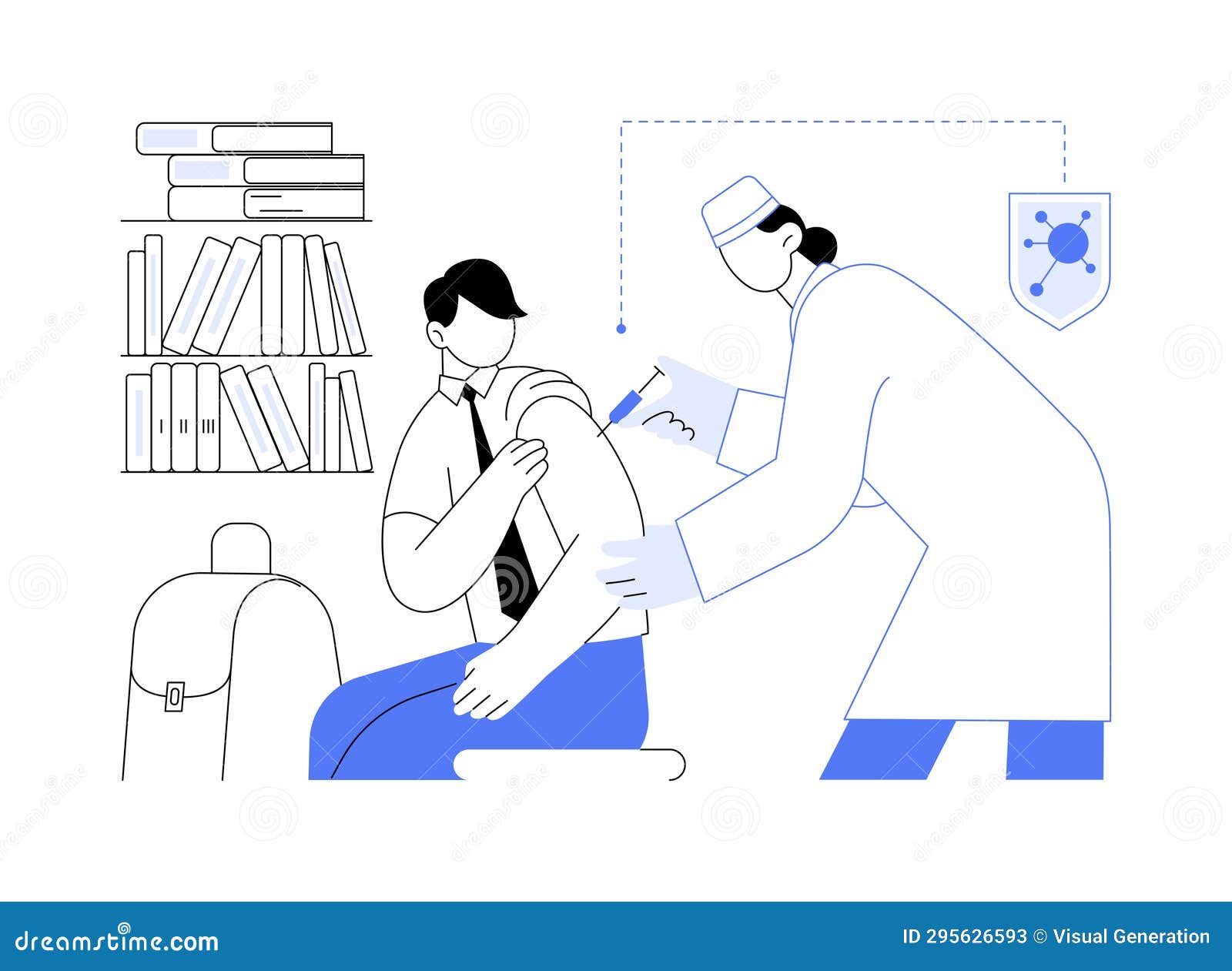 Preventative Care Line Icons Collection. Screening, Vaccinations ...