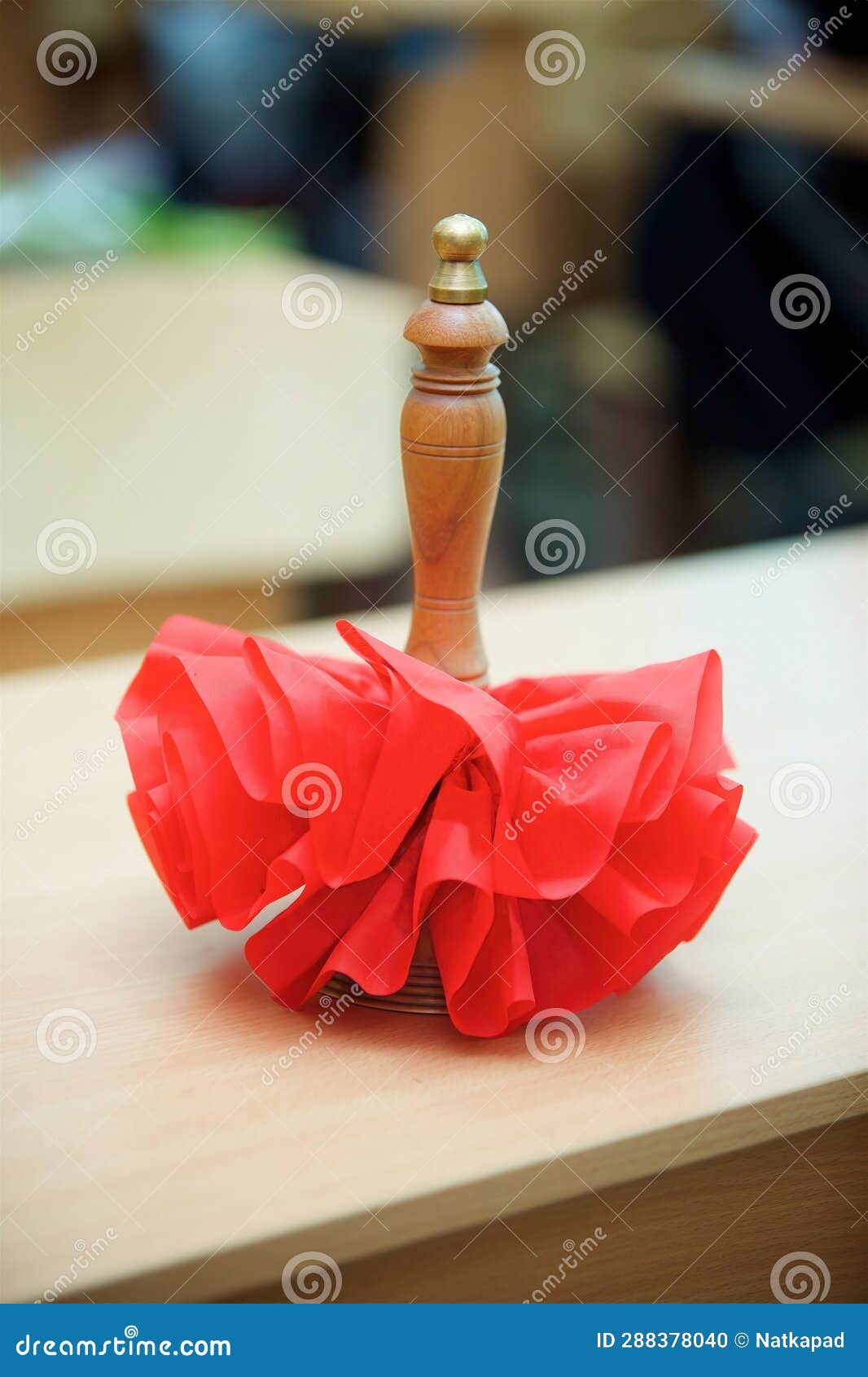 School Bell for Giving the First Bell at School Stock Photo - Image of ...