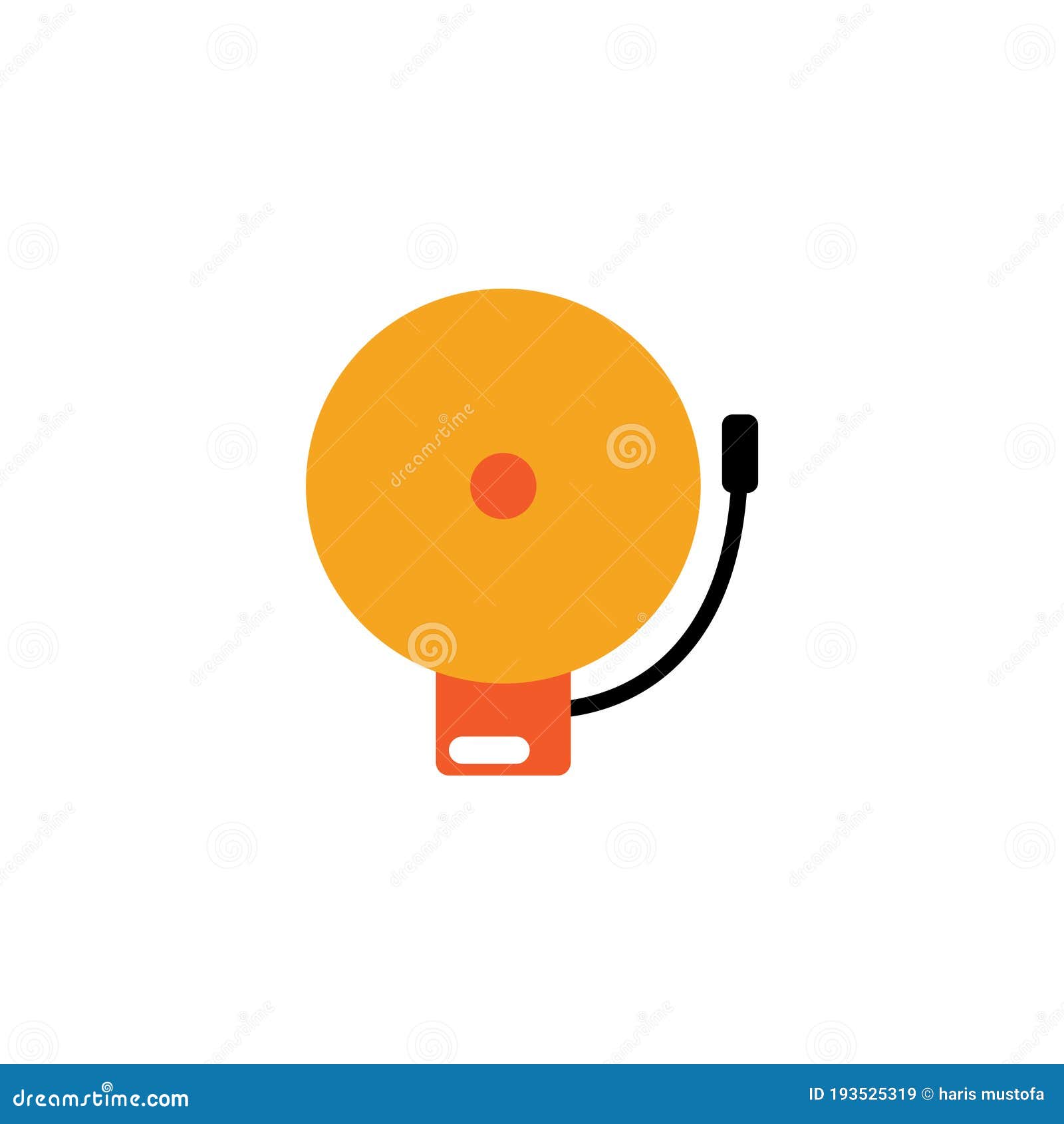 School Bell Icon Design Template Vector Isolated Stock Vector ...
